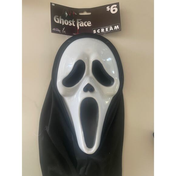 Fun World | Accessories | New Ghost Face Scream Movie Mask Fun World ...